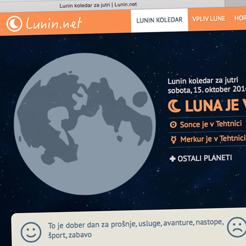 Lunin koledar za ta teden | Lunin.net